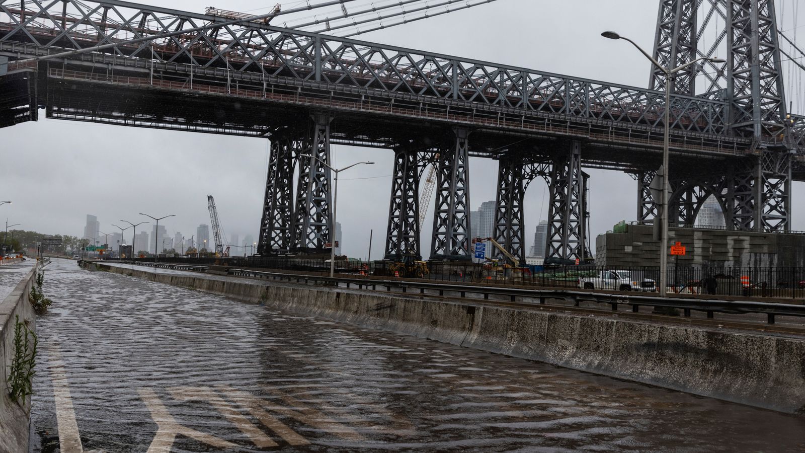 New York flooded as city's infrastructure struggles to cope with ...