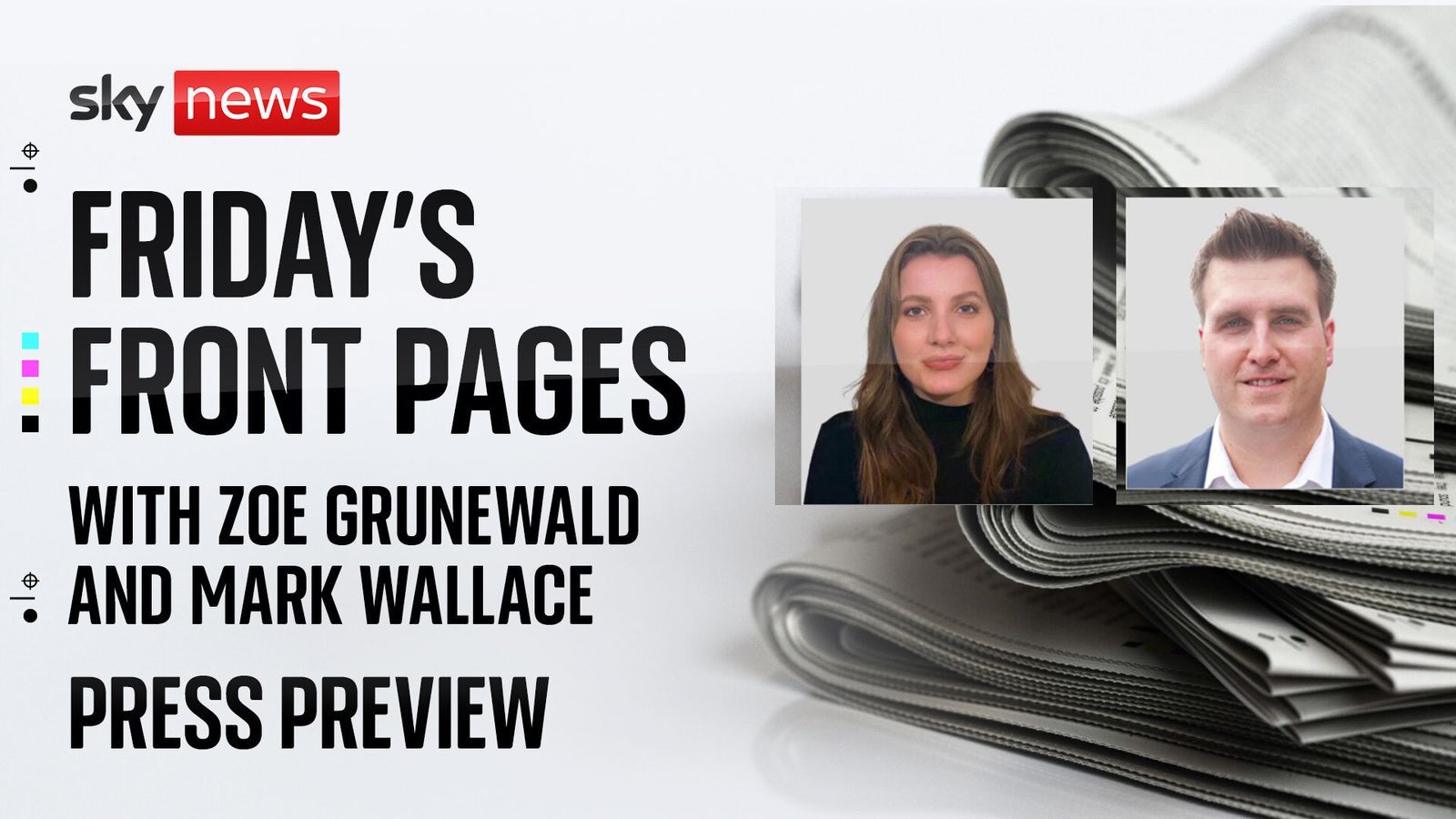 Press Preview: Friday's papers | News UK Video News | Sky News