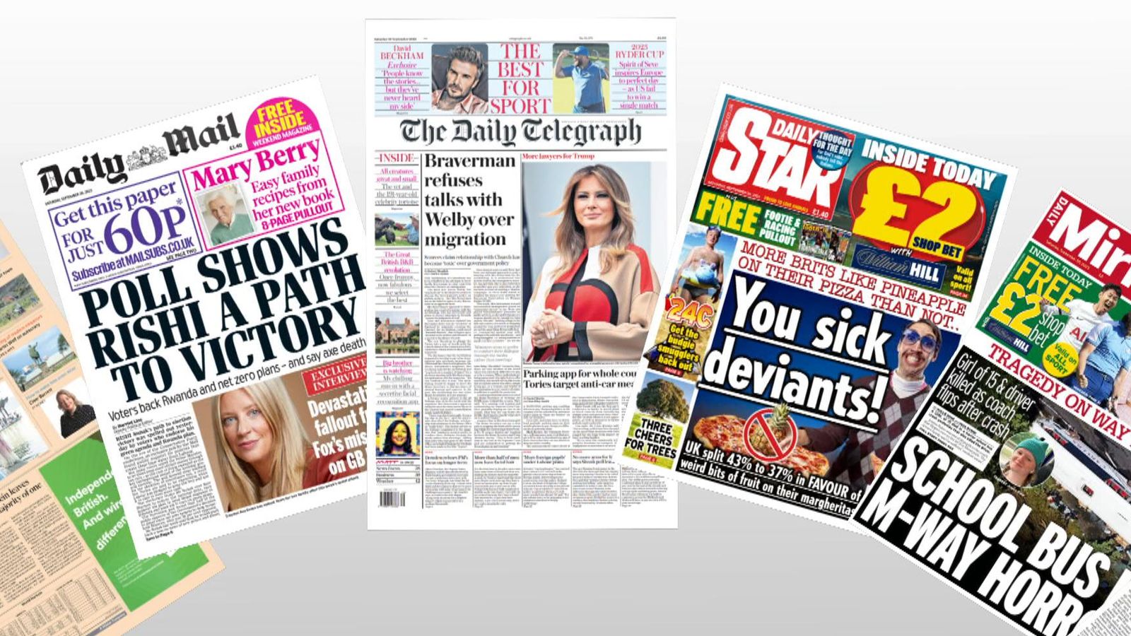 Press Preview: Saturday's national newspaper front pages | News UK ...