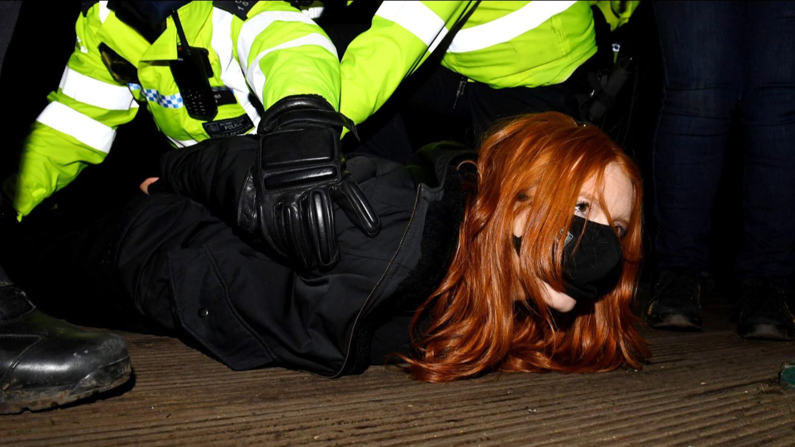 Woman arrested at Sarah Everard vigil calls for Metropolitan Police to ...