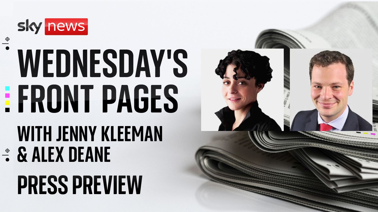 Press Preview: Wednesday's papers | News UK Video News | Sky News