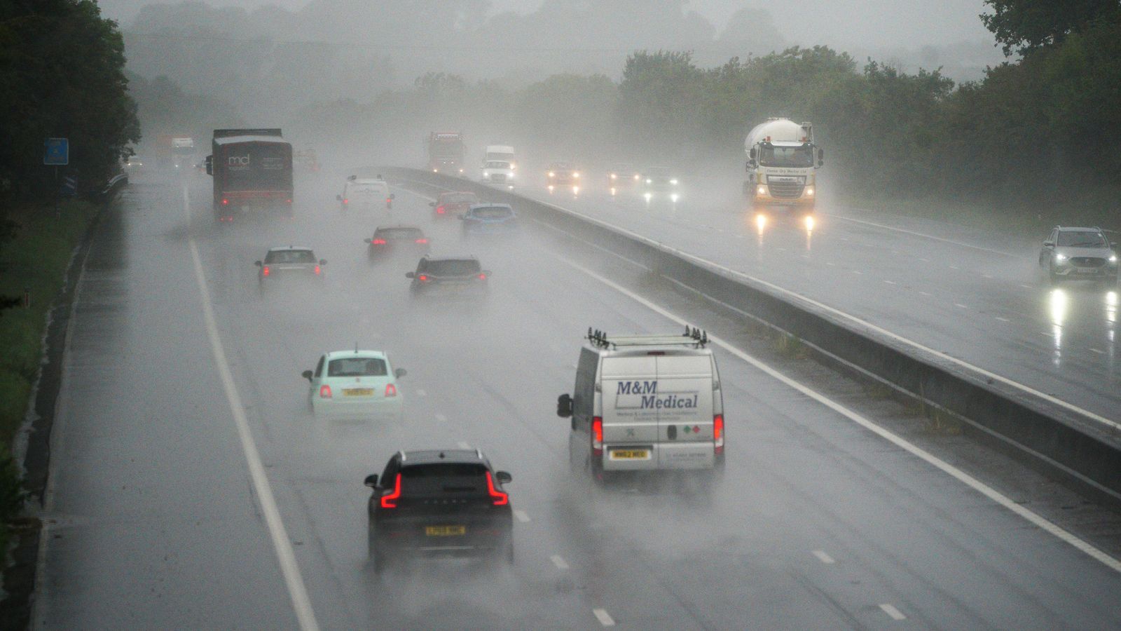Rail passengers see cancellations and delays after heavy rain | UK News ...
