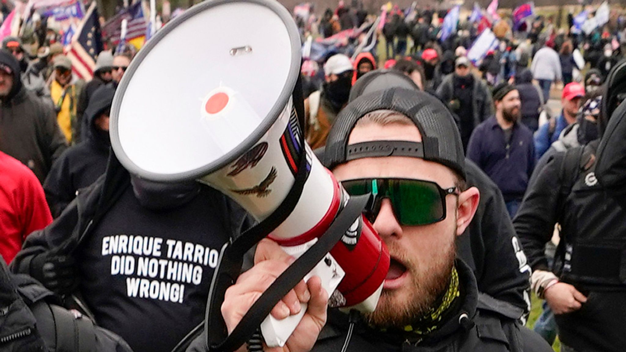 Former Proud Boys leader Ethan Nordean jailed for 18 years over January ...