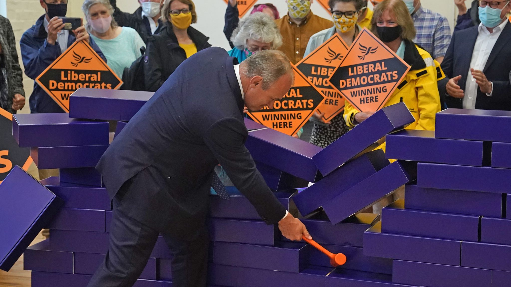 General Election 2024: How Ed Davey seized political stunts crown from ...