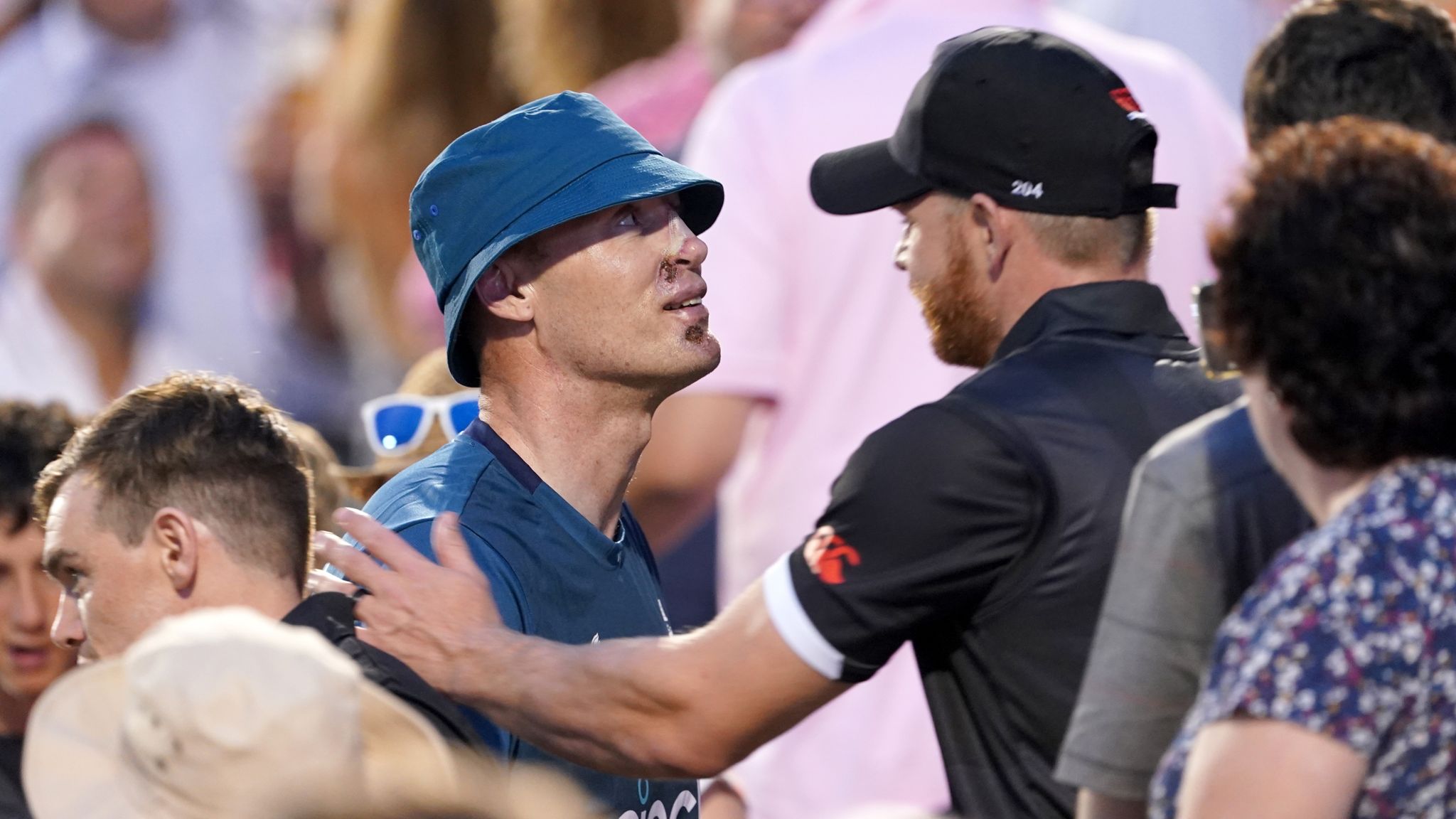 Andrew 'Freddie' Flintoff makes rare public appearance nine months ...