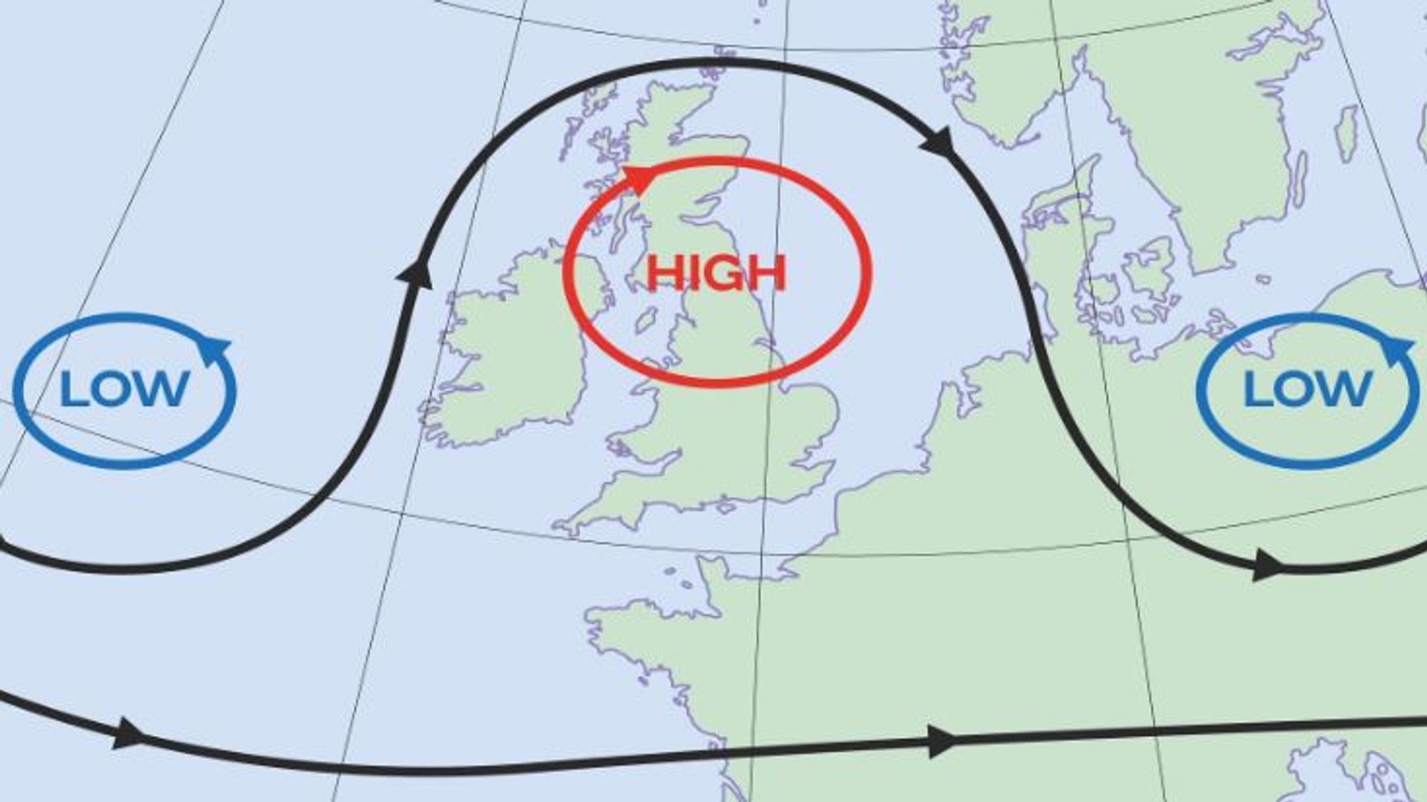 UK heatwave: What is an omega block - and how is it causing our extreme ...