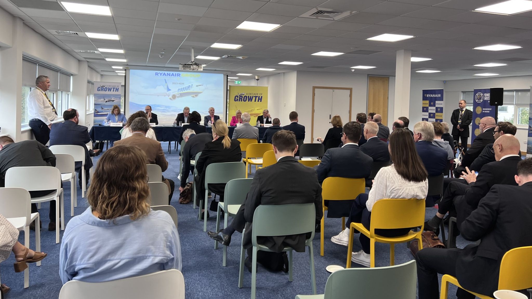 Ryanair boss Michael O'Leary laughs off getting pied in face - and ...