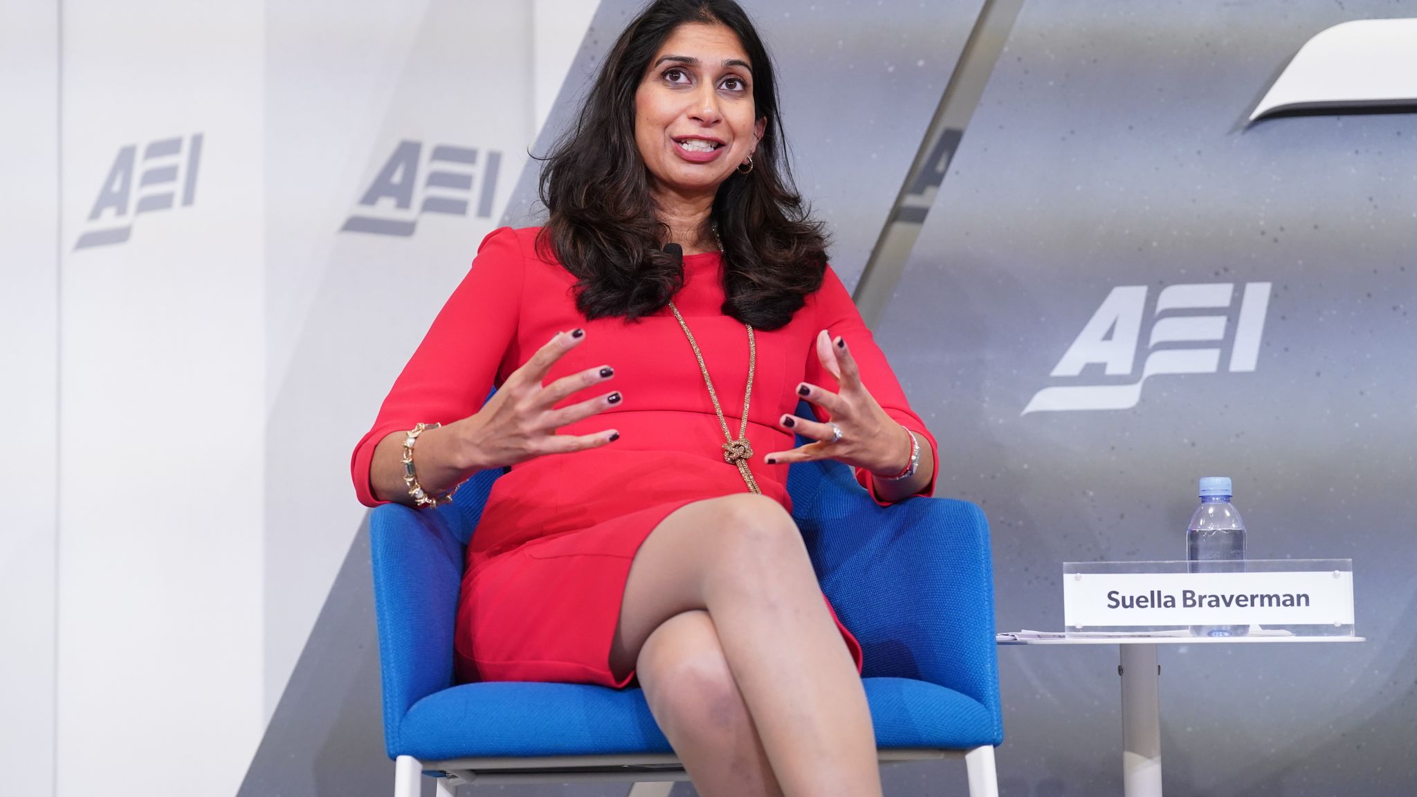 Suella Braverman brushes off suggestion US trip used to burnish ...