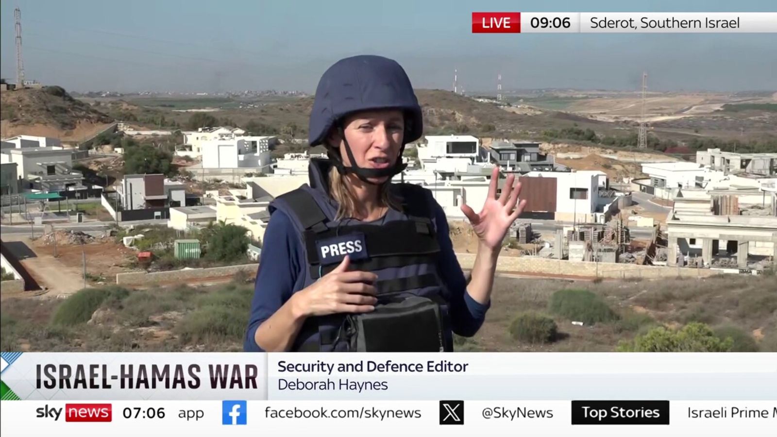 Israel-Hamas war: IDF warns of 'hostile aircraft intrusion' in southern Israel | News UK Video ...