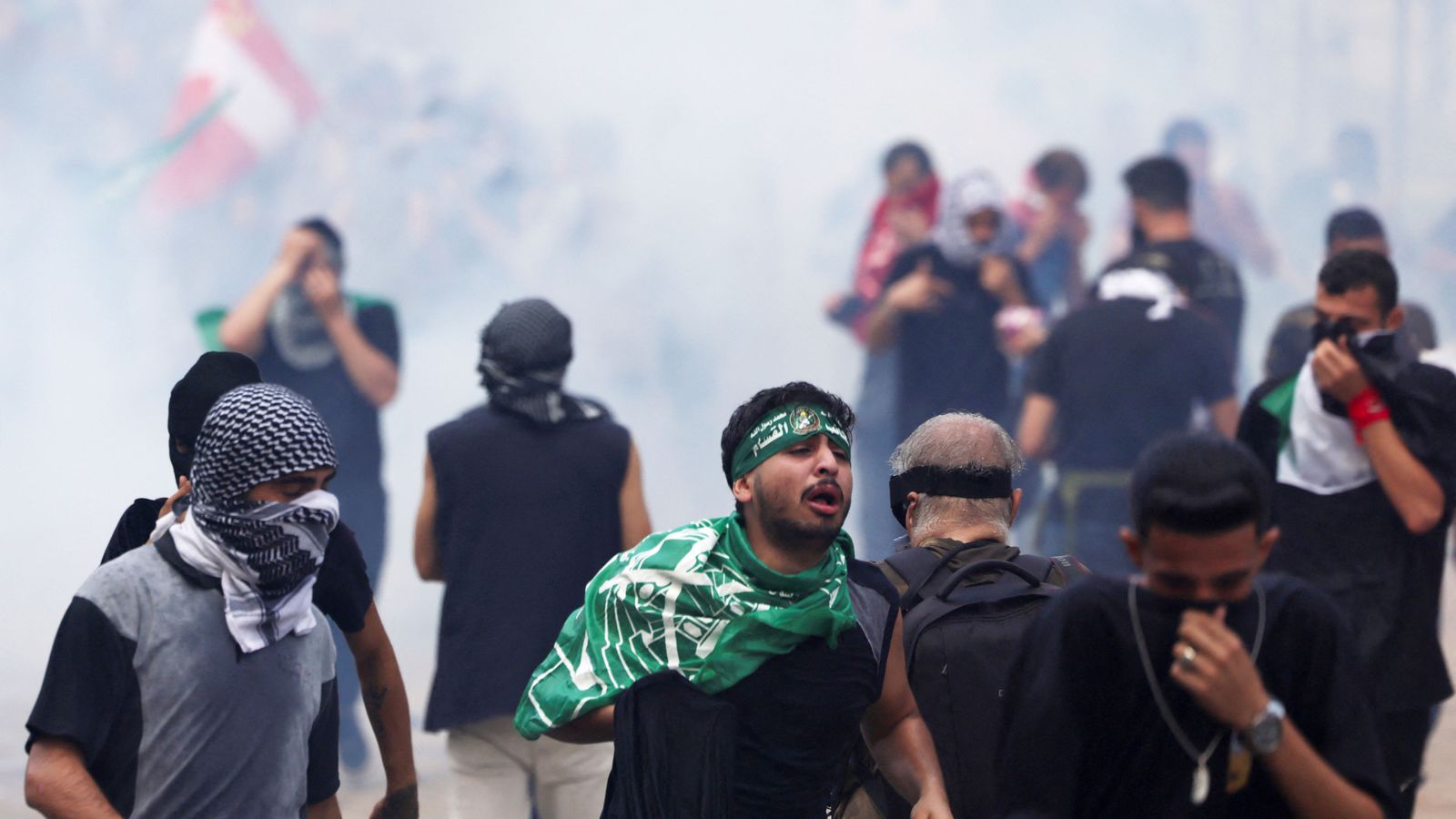 Israel-Hamas war: Protesters come out to show support for Gaza - and ...