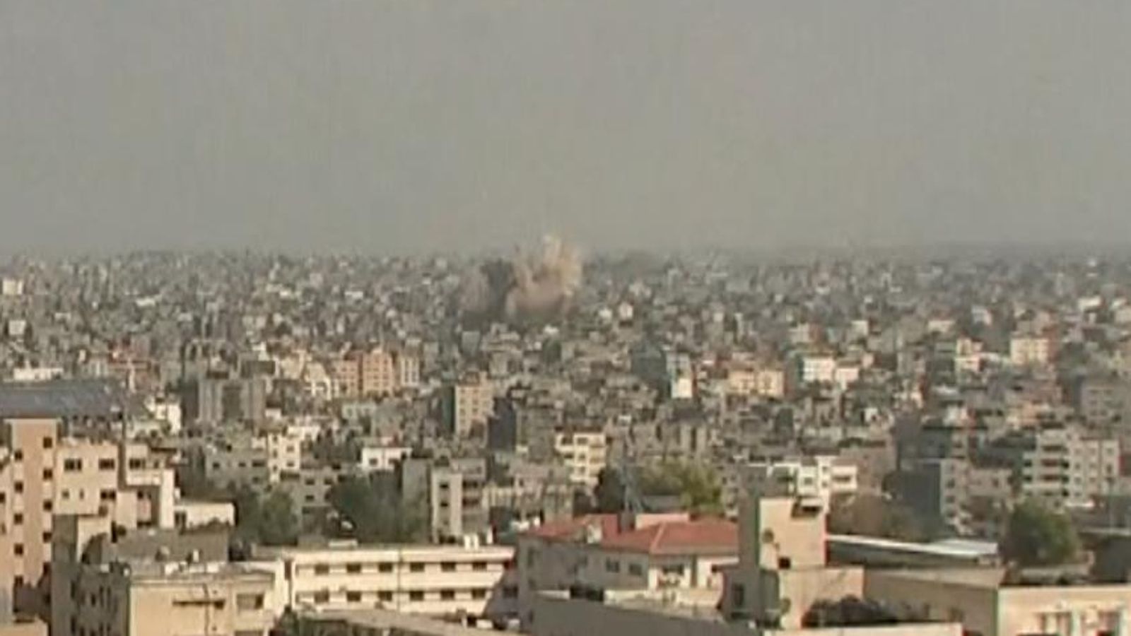 Israel-Hamas war: Blast in Gaza City followed by leaflet drop ordering civilians to leave | News ...