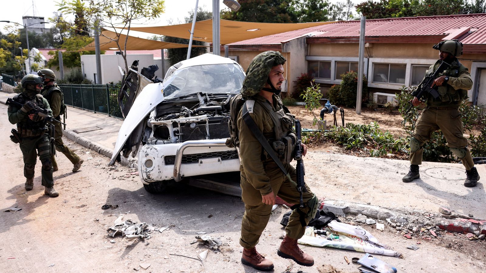 Israel-Hamas war: Israeli military shells Syria after rockets hit open ...