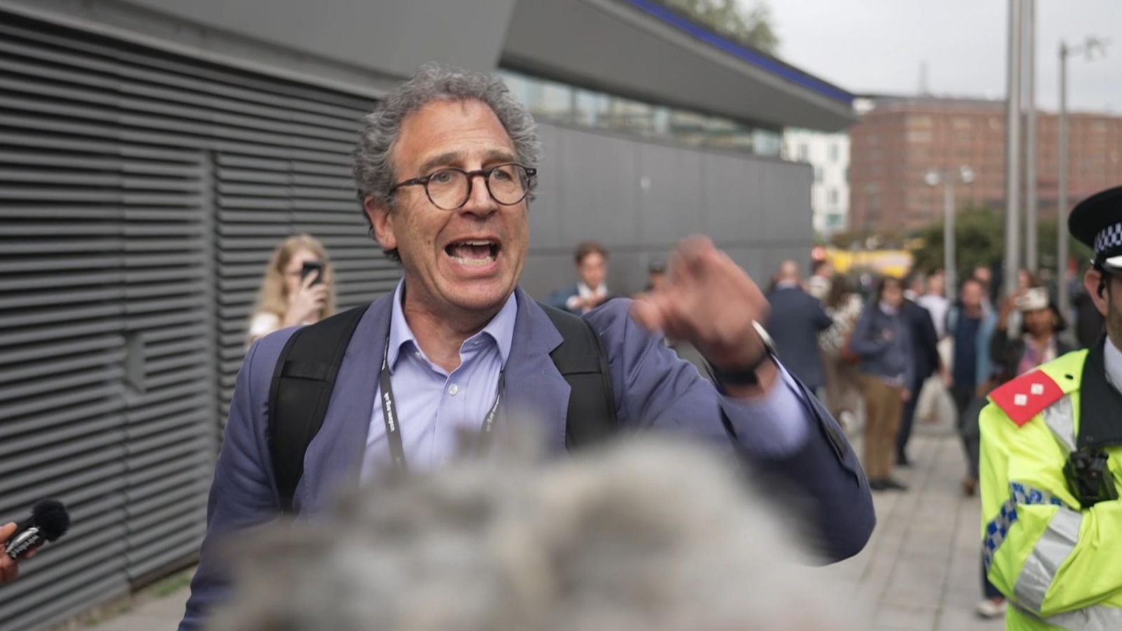 Pro-Palestinian protest at Labour Party conference met with anger | UK ...