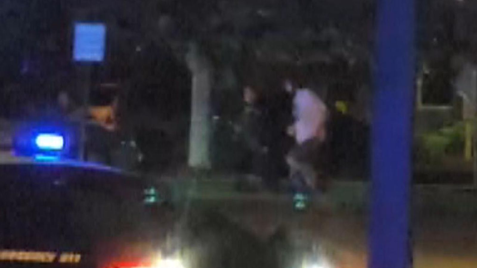 People run for cover after gunman opens fire at bowling alley and bar ...