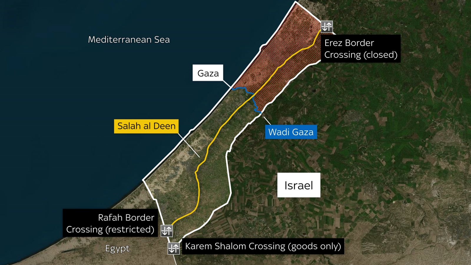 Gaza City residents flee south amid IDF evacuation orders with number ...