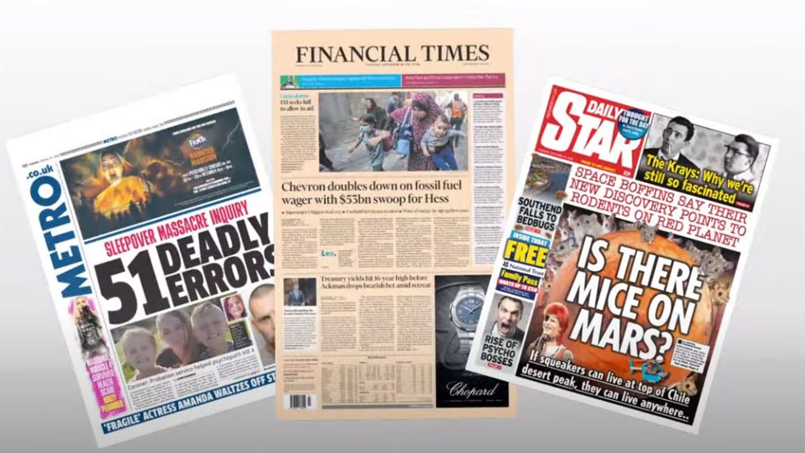 Press Preview: Tuesday's papers | News UK Video News | Sky News