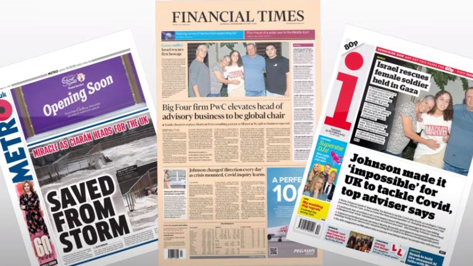 Tuesday's national newspaper front pages | UK News | Sky News