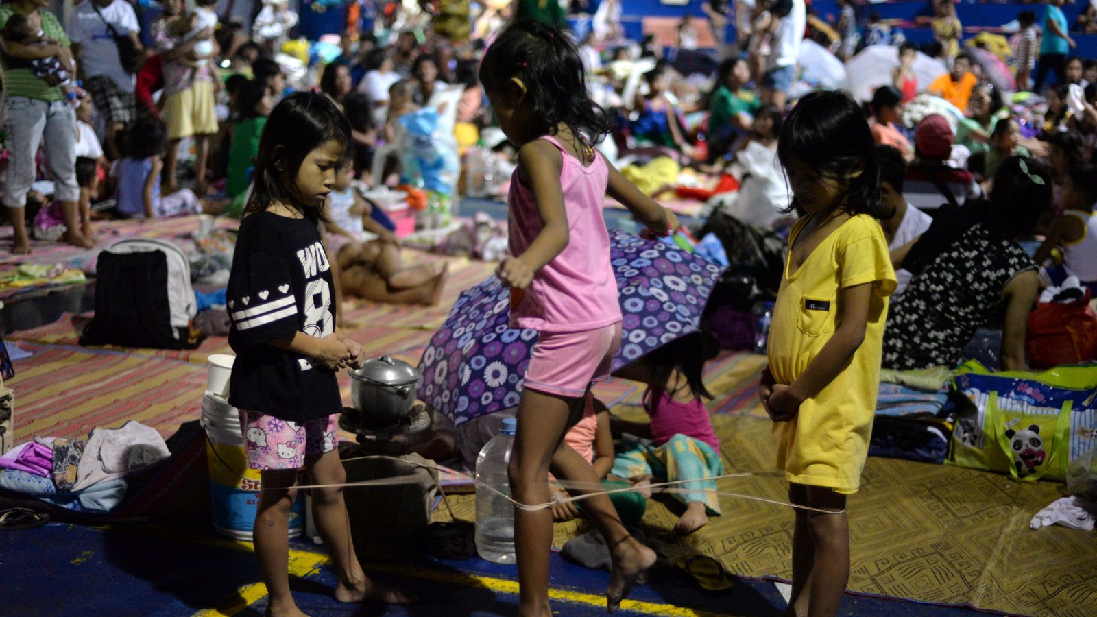 Up to 20,000 children displaced every day by storms, floods and ...