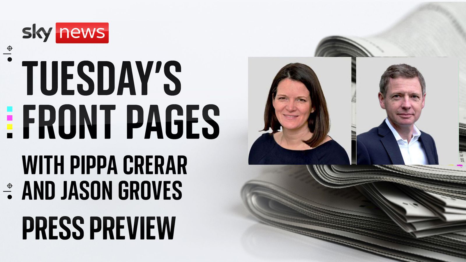 Press Preview: Tuesday's papers | News UK Video News | Sky News