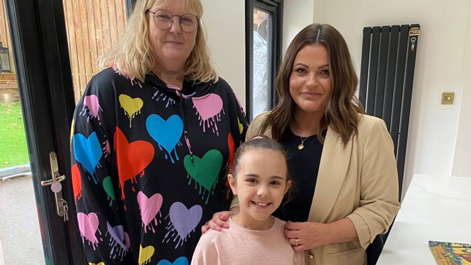 Girl with 'one in a billion' condition meets stem cell donor who saved ...