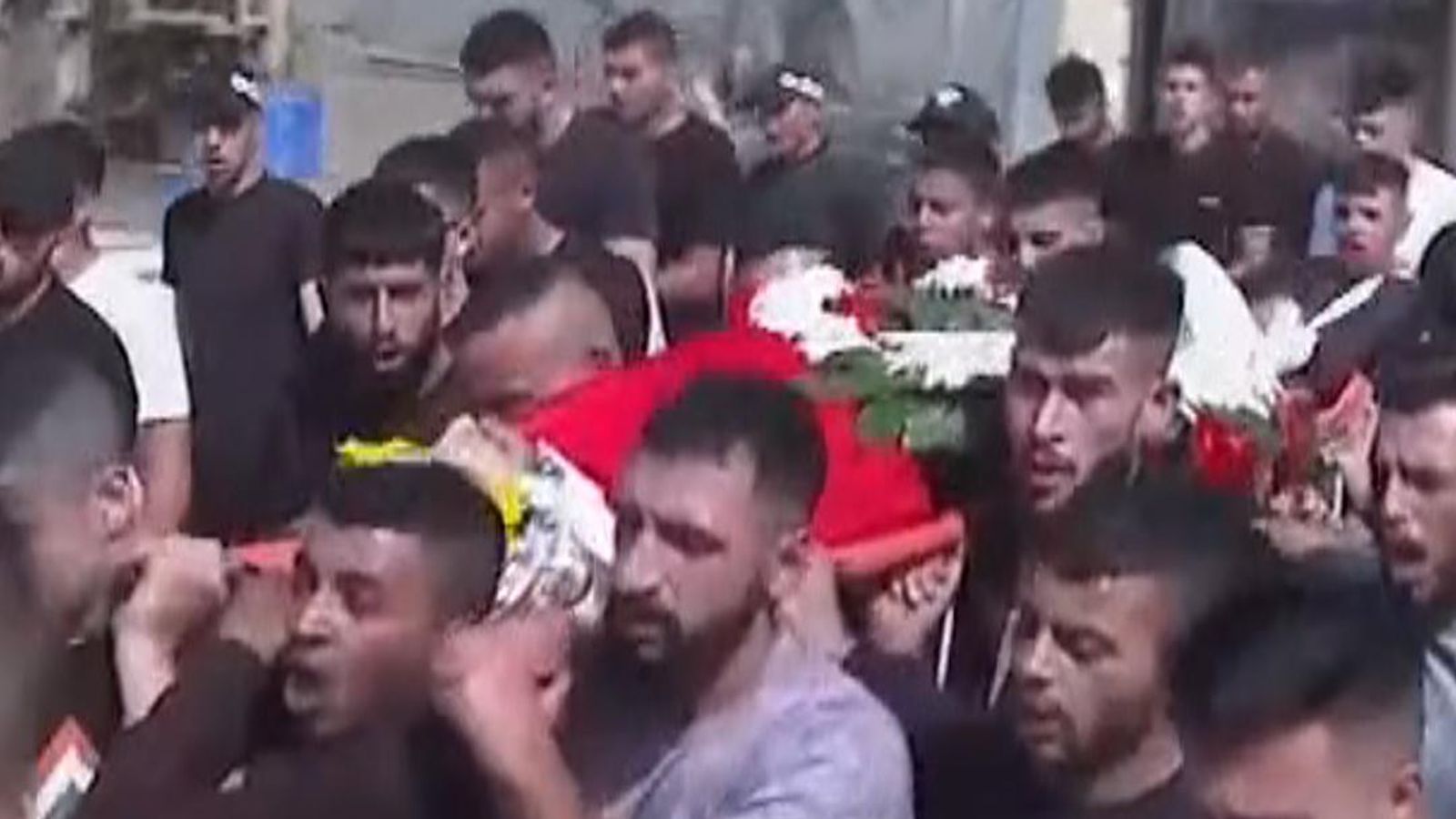 Israel-Gaza: Funeral held for 19-year-old Palestinian man killed during ...
