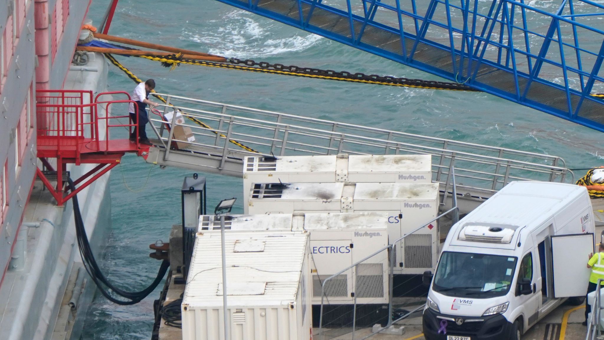 Bibby Stockholm: Asylum seekers 'return to holding barge' off Portland ...