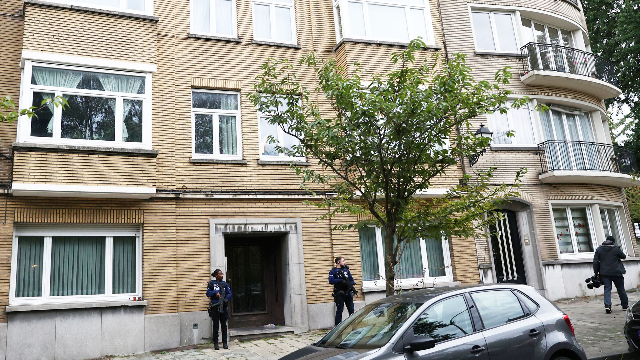 Brussels shooting: Suspected gunman shot dead by police after two ...