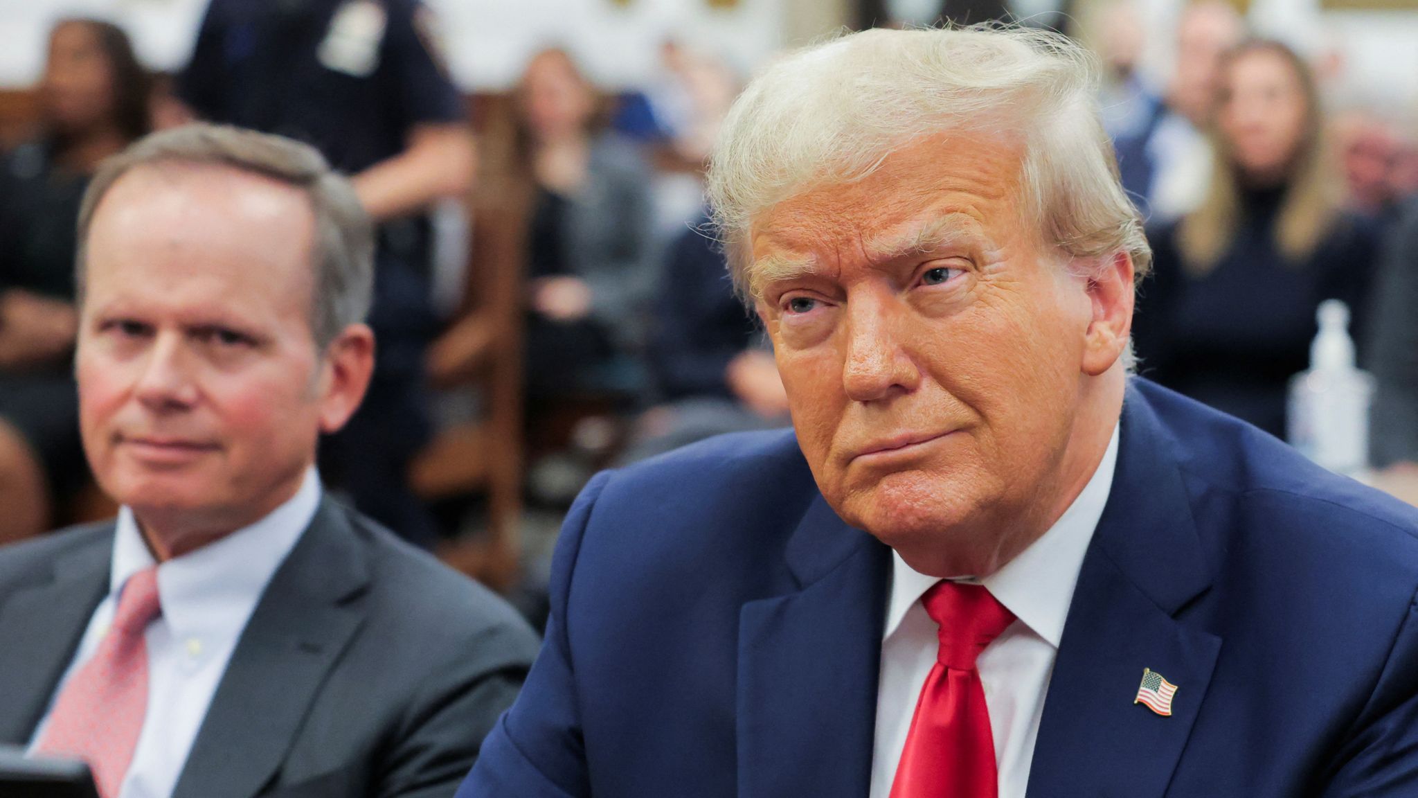 Donald Trump returns to court for $250m 'rigged' fraud trial brought by ...