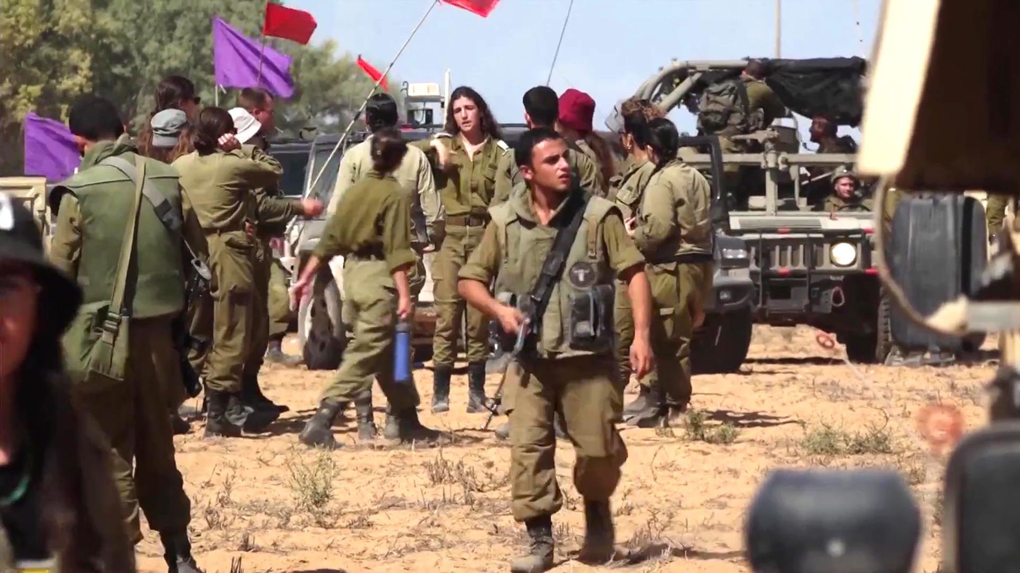 Israel-Hamas war: Inside the military base where Israeli troops train ...