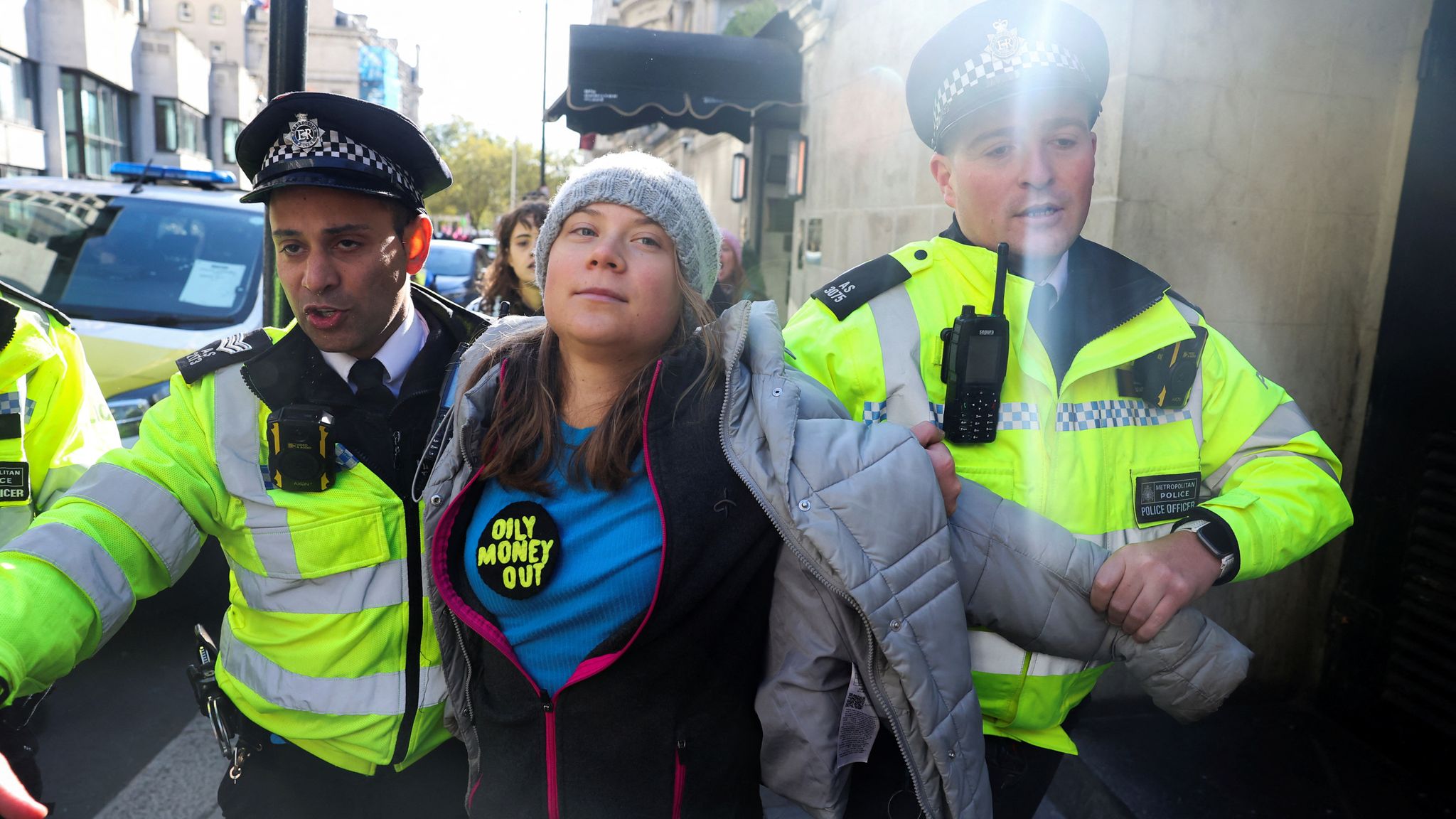 Greta Thunberg charged with public order offence after London climate ...