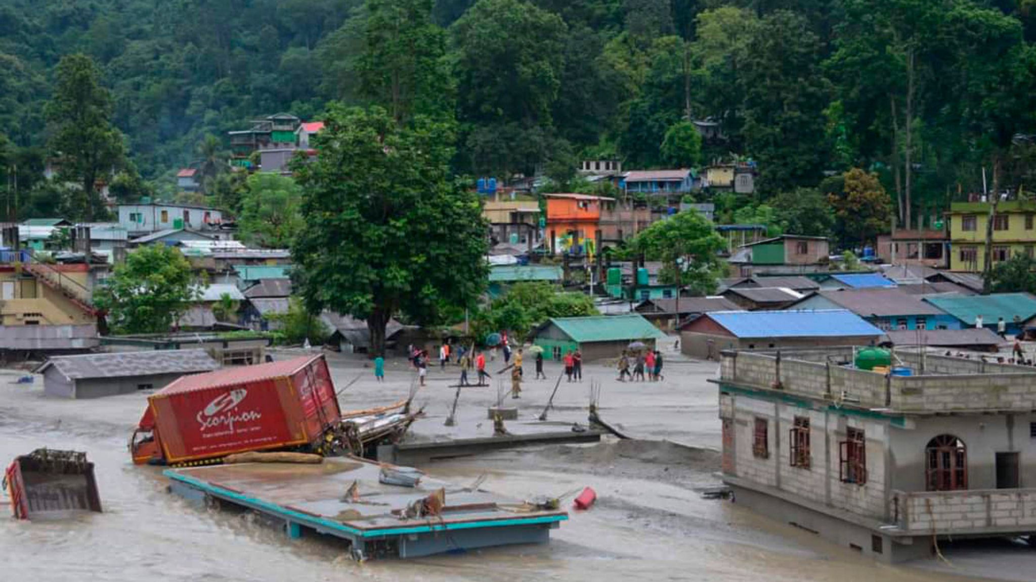 At least 40 people dead after glacial lake flooding in Indian Himalayas ...