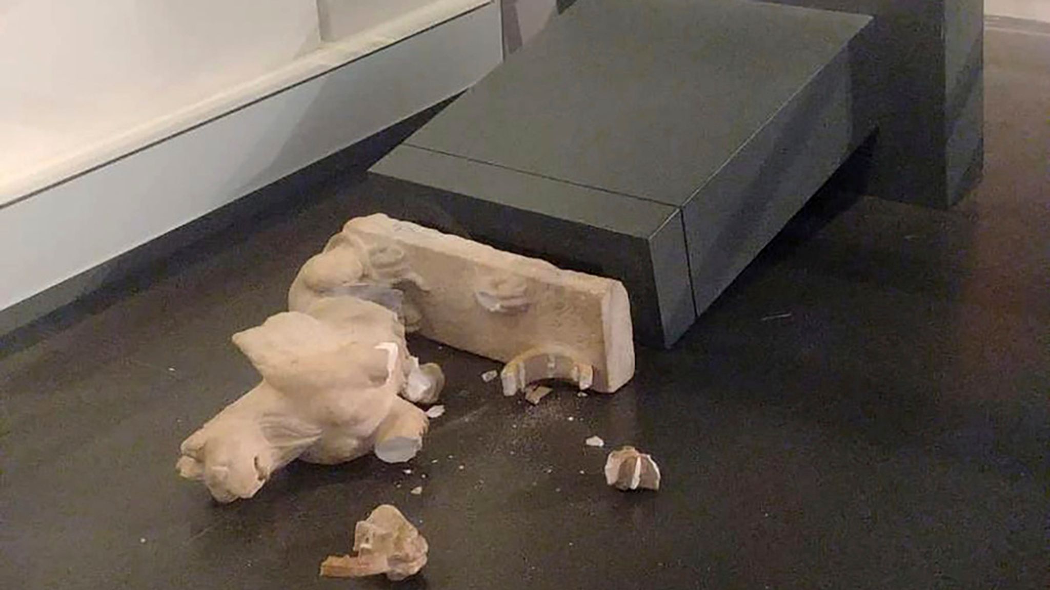 US tourist accused of smashing second-century Roman statues at museum ...
