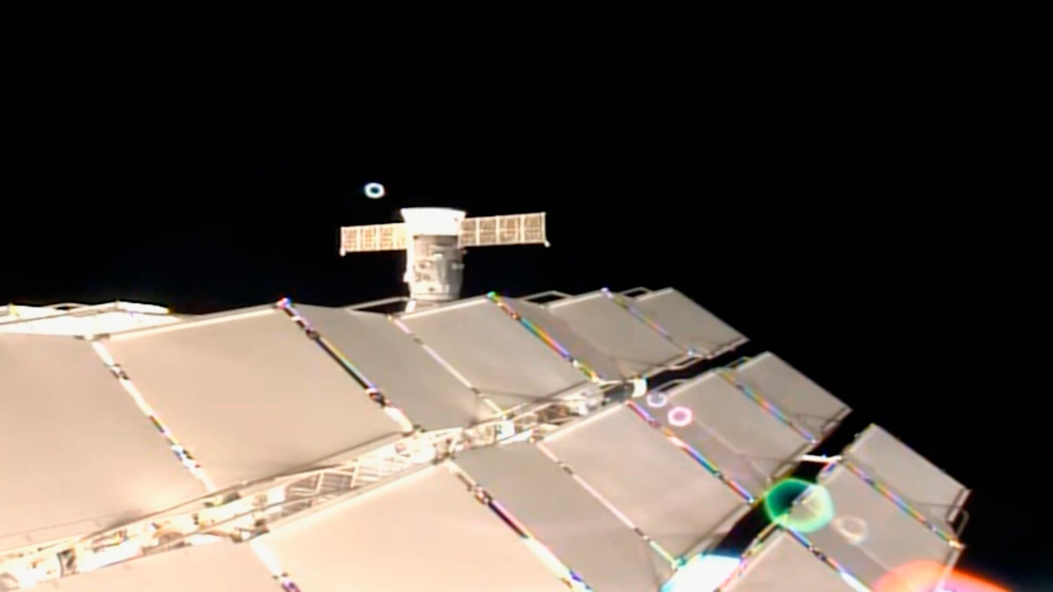 International Space Station: Leak on Russian module prompts ...