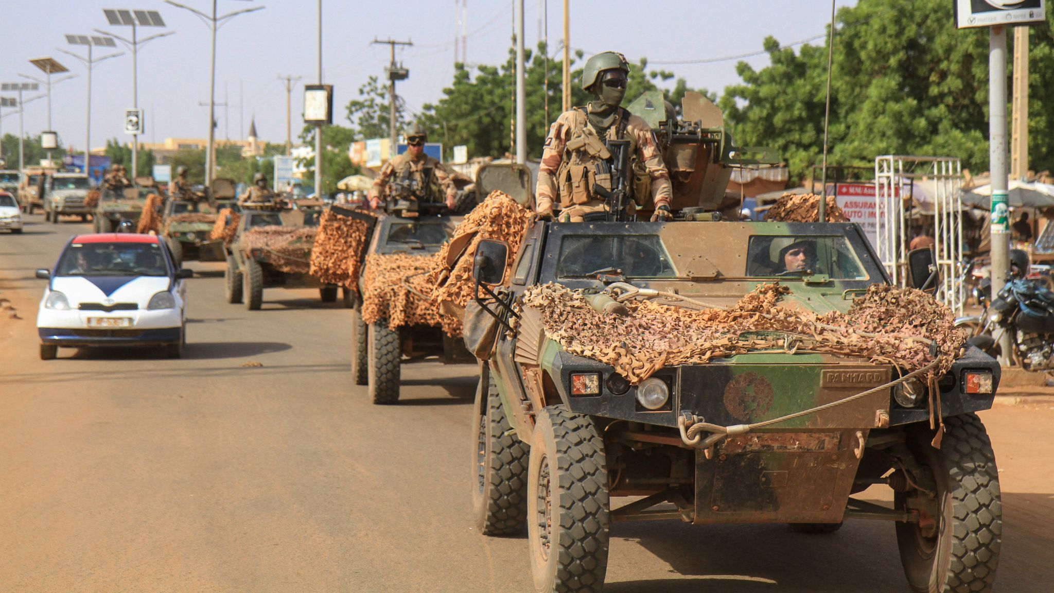 Ousted president's escape attempt thwarted, Niger junta says | World News | Sky News