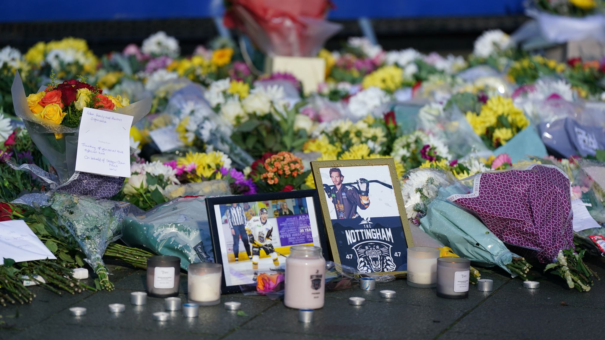 Man arrested over death of ice hockey player Adam Johnson during match ... Man arrested over death of ice hockey player Adam Johnson during match ...