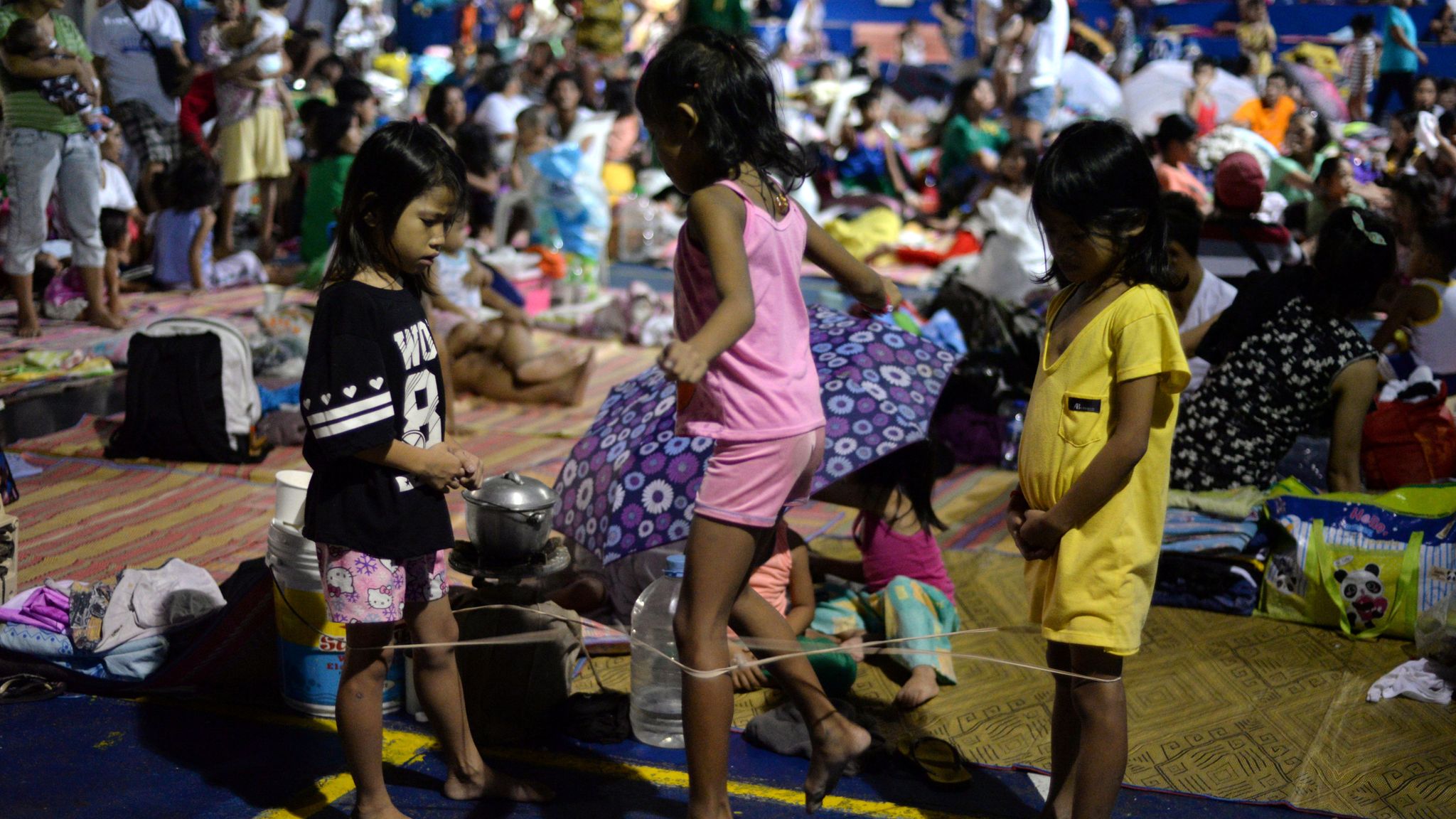 Up to 20,000 children displaced every day by storms, floods and ...