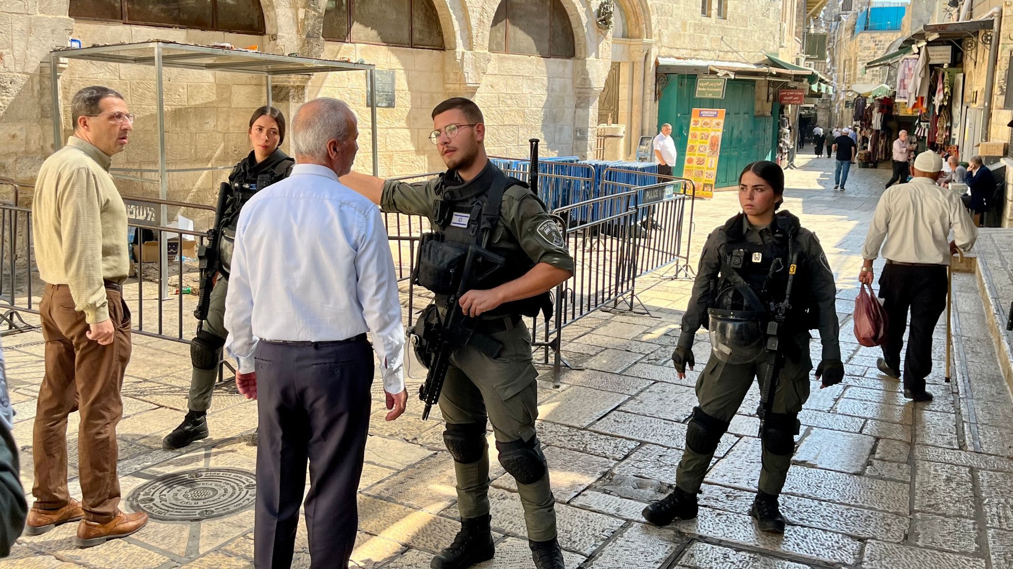 High security in Jerusalem after calls for 'day of rage' - as forces ...
