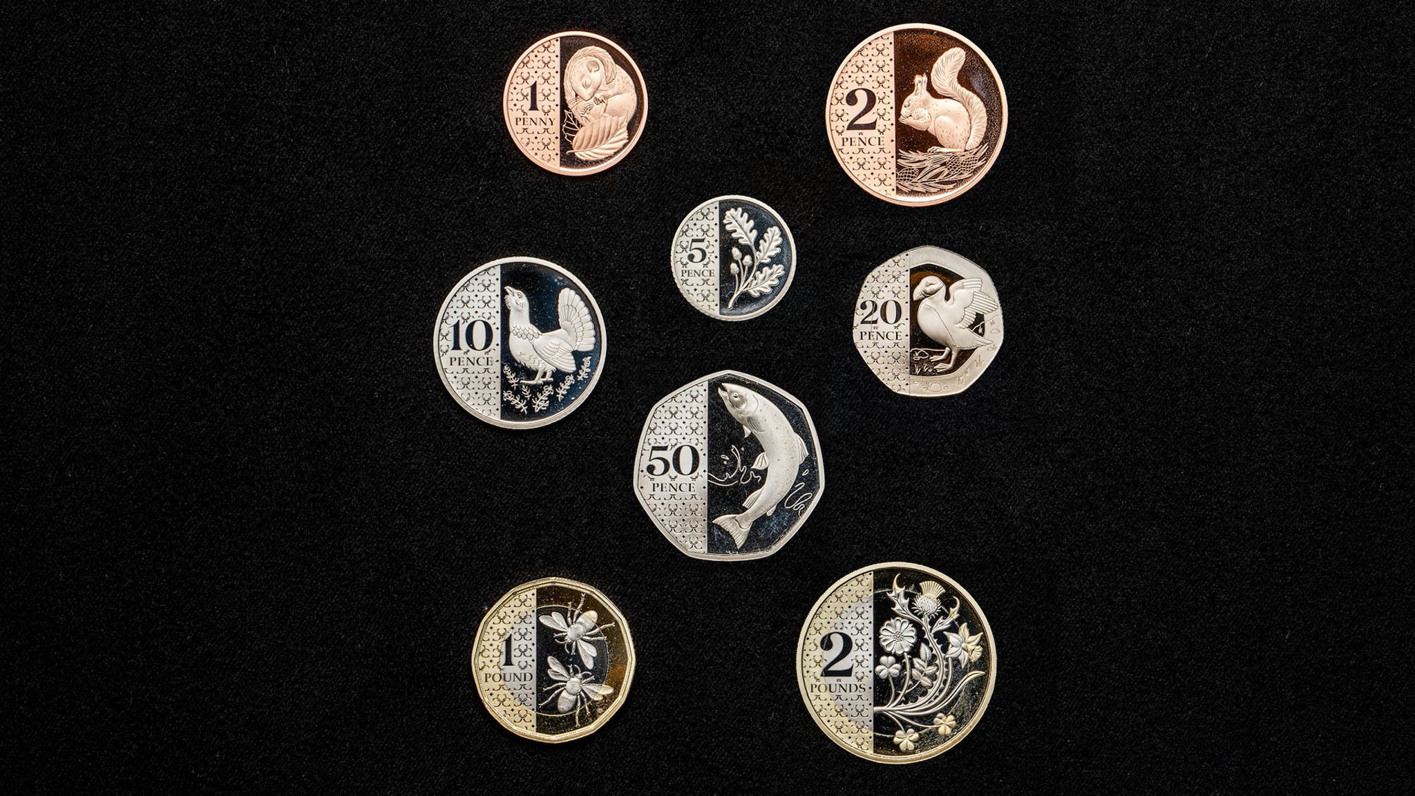 New Royal Mint coins celebrate the King's passion for nature and ...