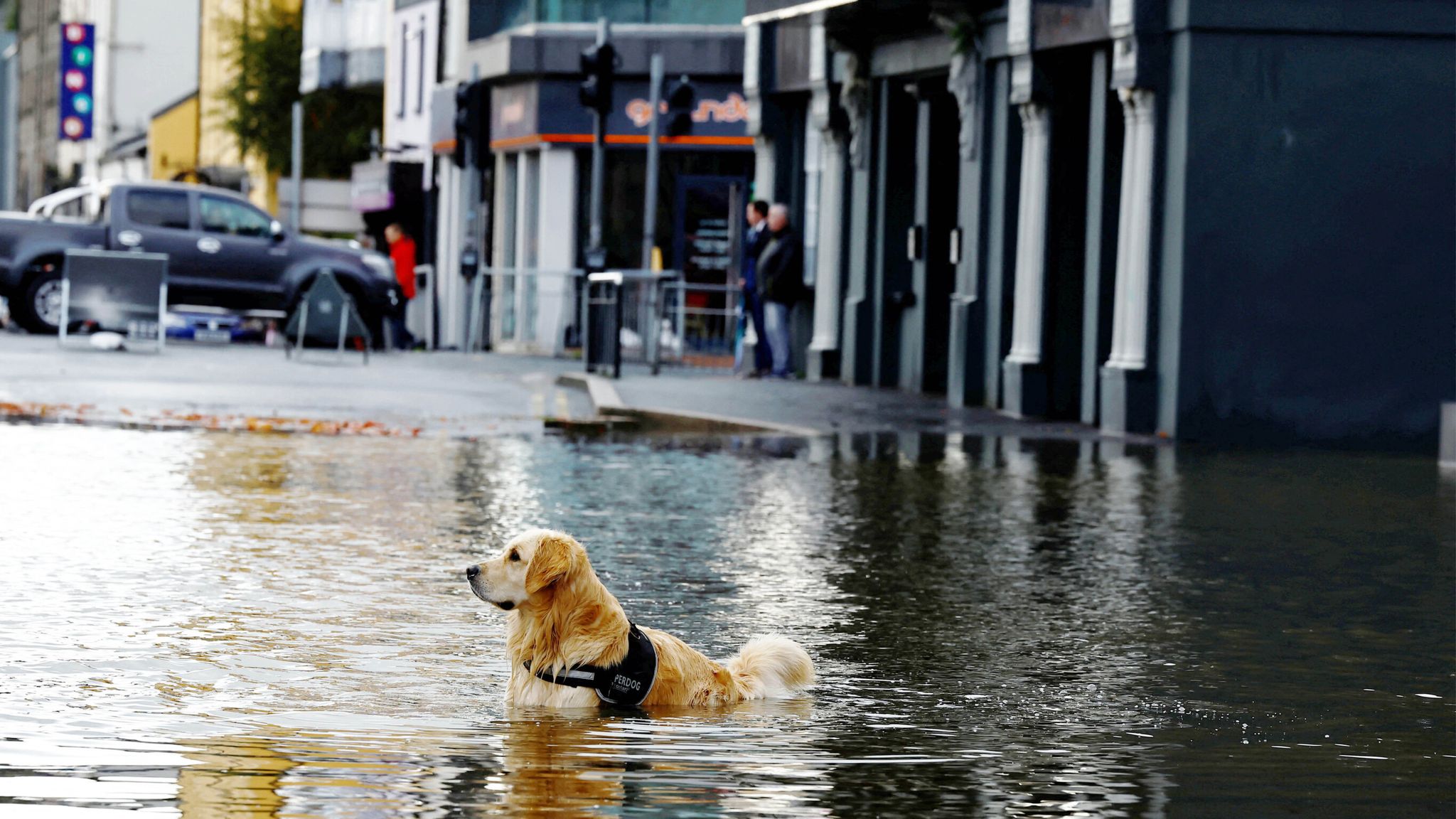 Storm Ciaran in pictures: Flooded streets and huge waves as parts of ...