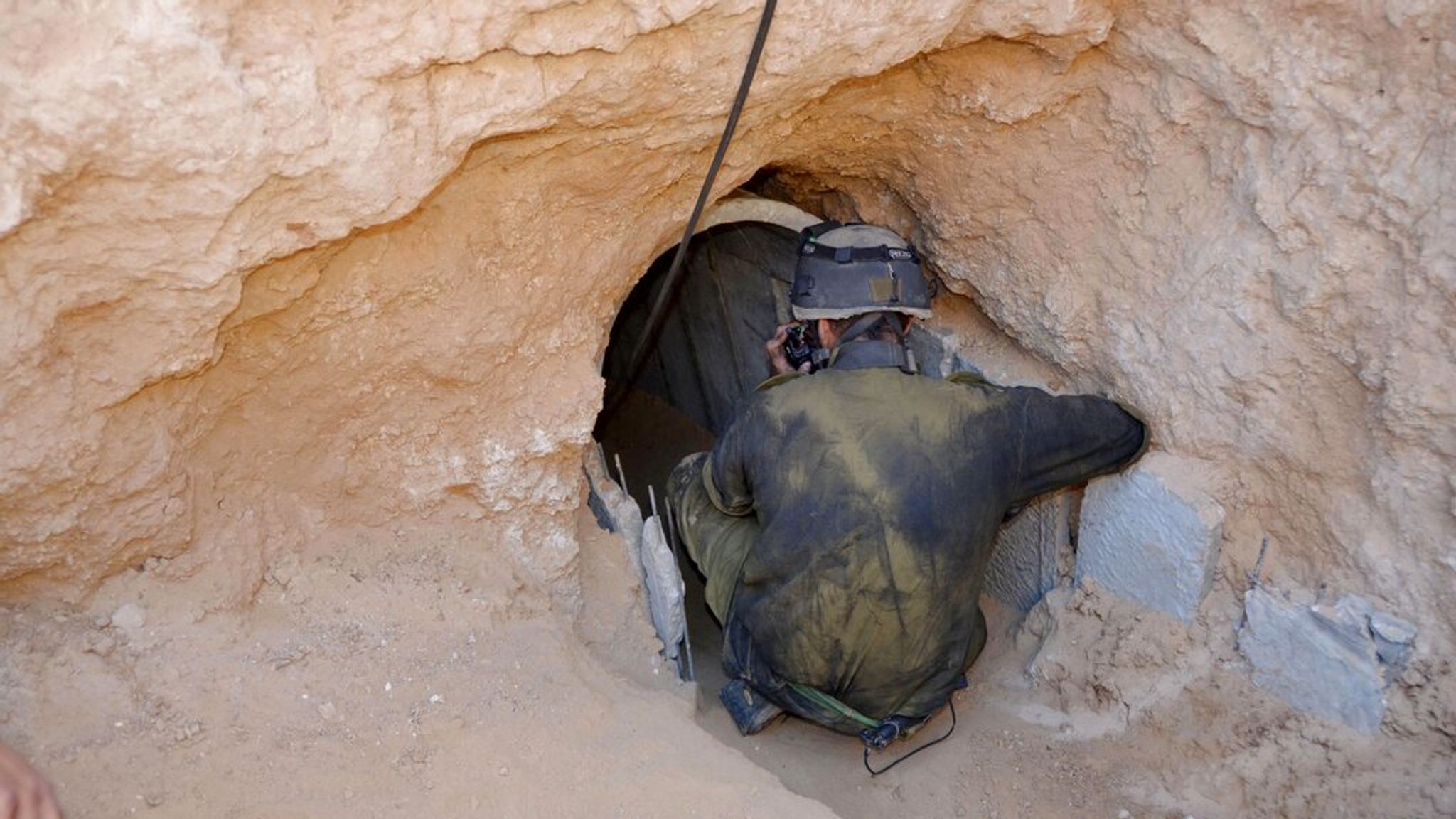Gaza's underground labyrinth used by militants and civilians desperate ...