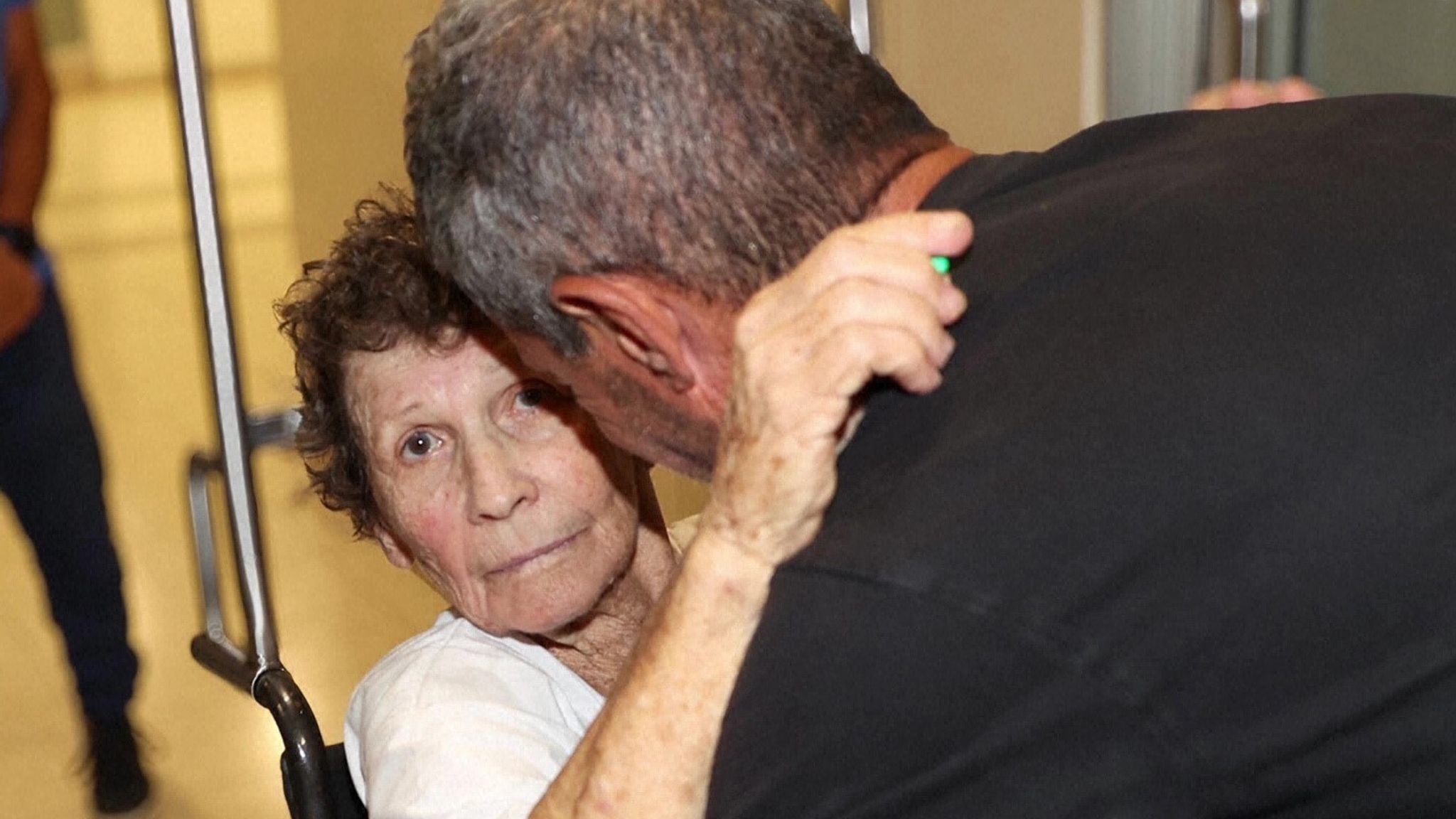 Israel-Gaza war: Freed hostage shown shaking hands with Hamas captor ...