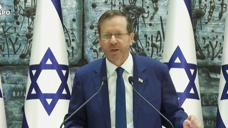 Israel-Hamas war: President Isaac Herzog thanks Joe Biden and the ... Israel-Hamas war: President Isaac Herzog thanks Joe Biden and the ...