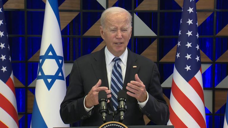 Israel-Hamas war: US President Joe Biden offers words of comfort to ... Israel-Hamas war: US President Joe Biden offers words of comfort to ...