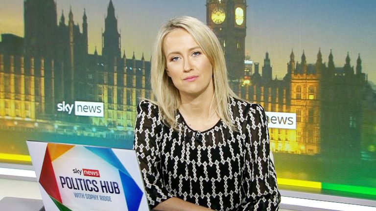 In full: Thursday's Politics Hub with Sophy Ridge | Politics News | Sky ...