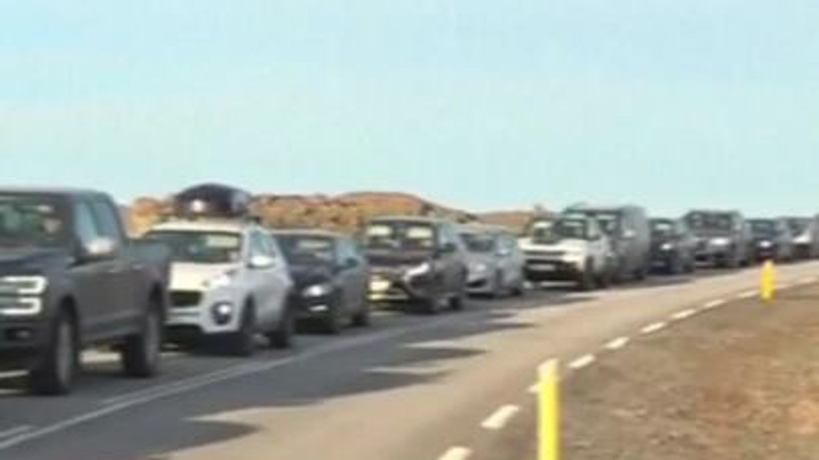 Iceland: Evacuated residents return home to collect essentials as fears ...