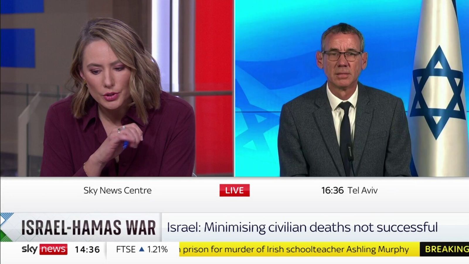 Gaza: Mark Regev defends Israel's decision to drop evacuation leaflets ...