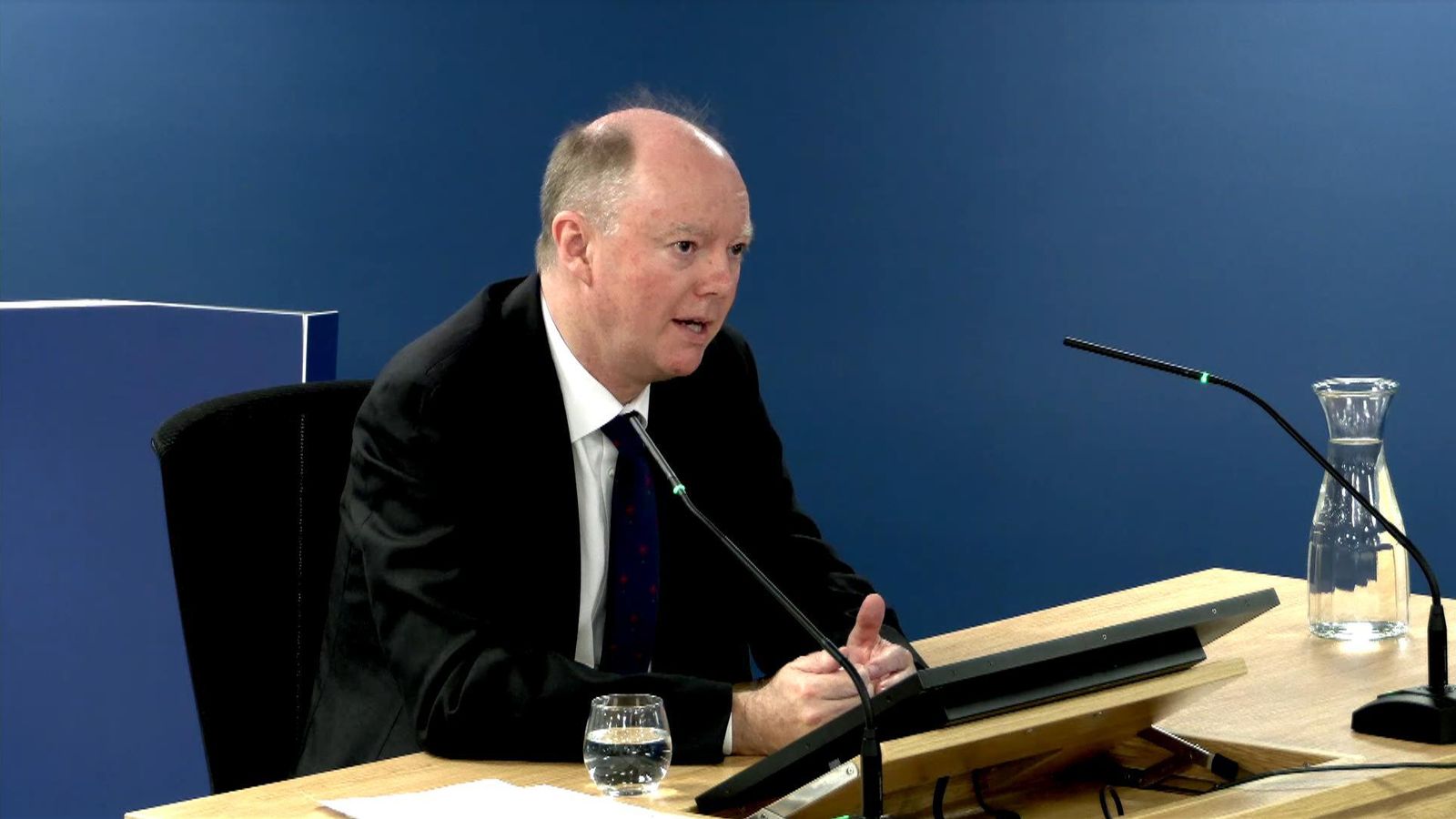 COVID-19: Allowing mass gatherings gave 'unfortunate impression of normality', says Sir Chris ...