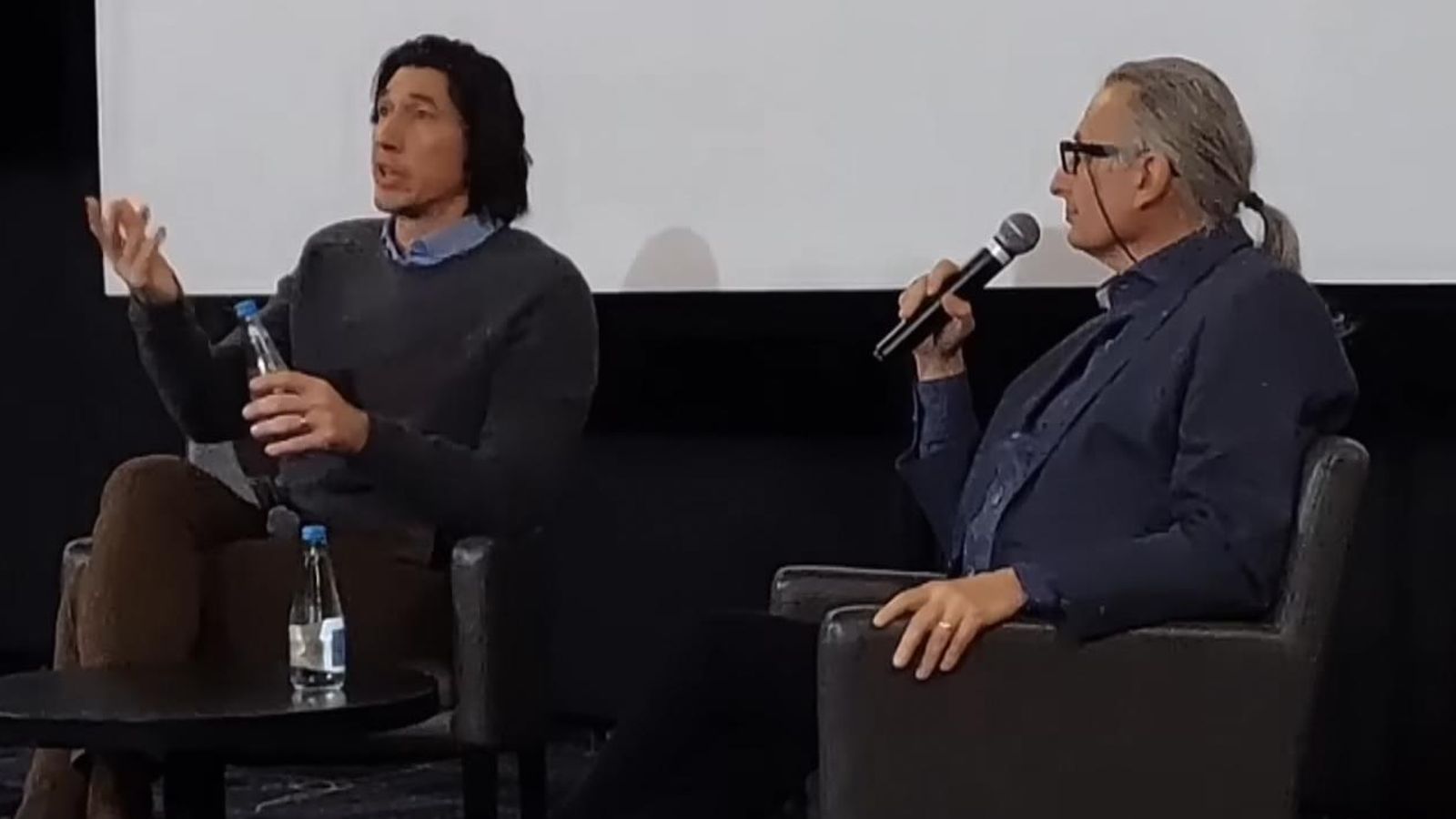 Actor Adam Driver swears in response to fan's question over 'cheesy' crash scenes in film ...