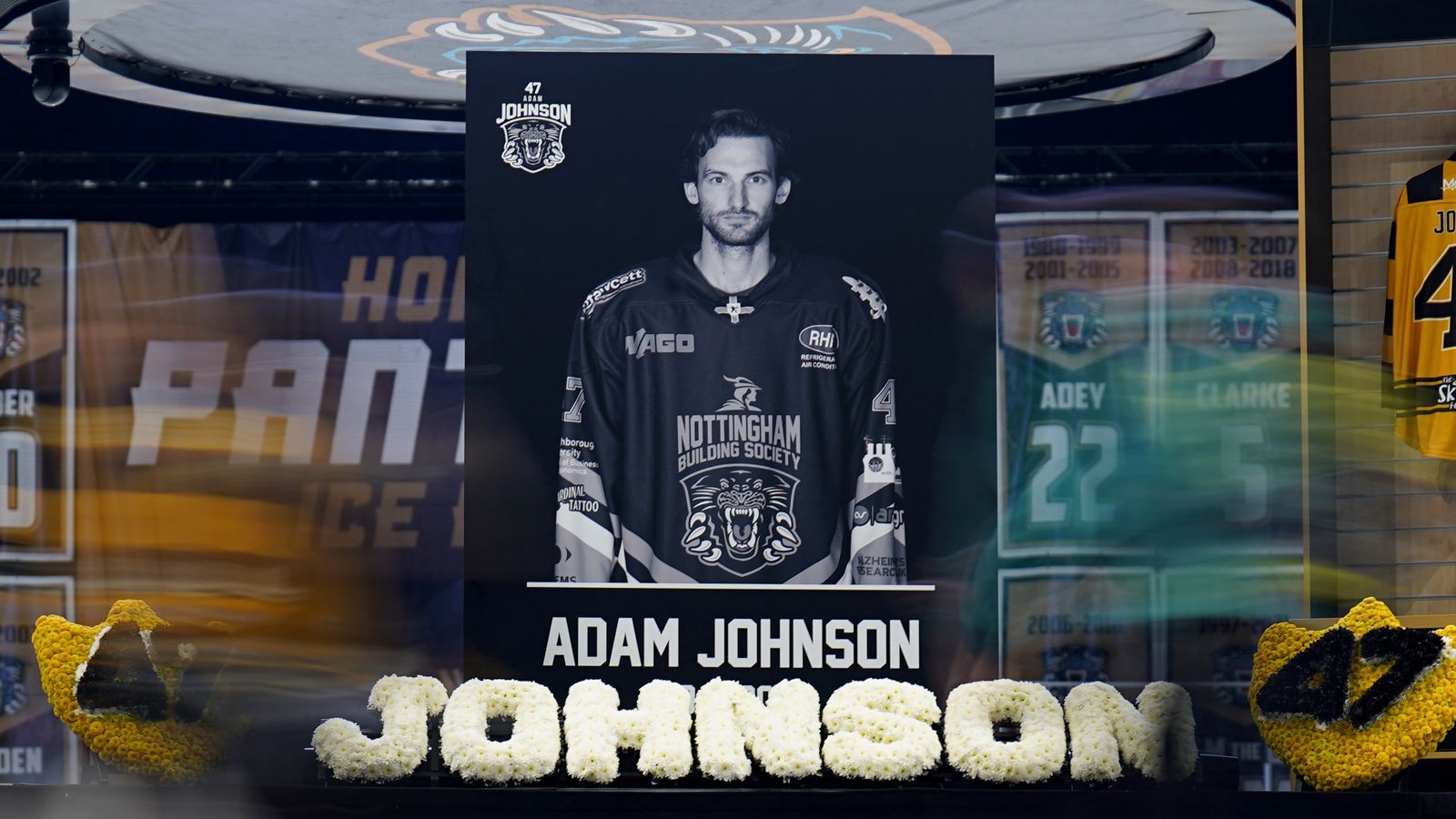 Adam Johnson: Vigil for ice hockey player who died in 'freak accident ...