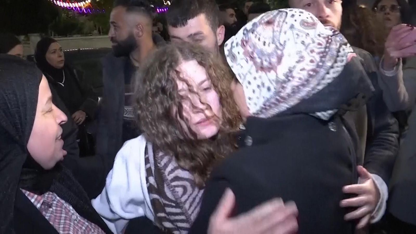 Israel-Hamas war: Palestinian activist Ahed Tamimi released from prison ...